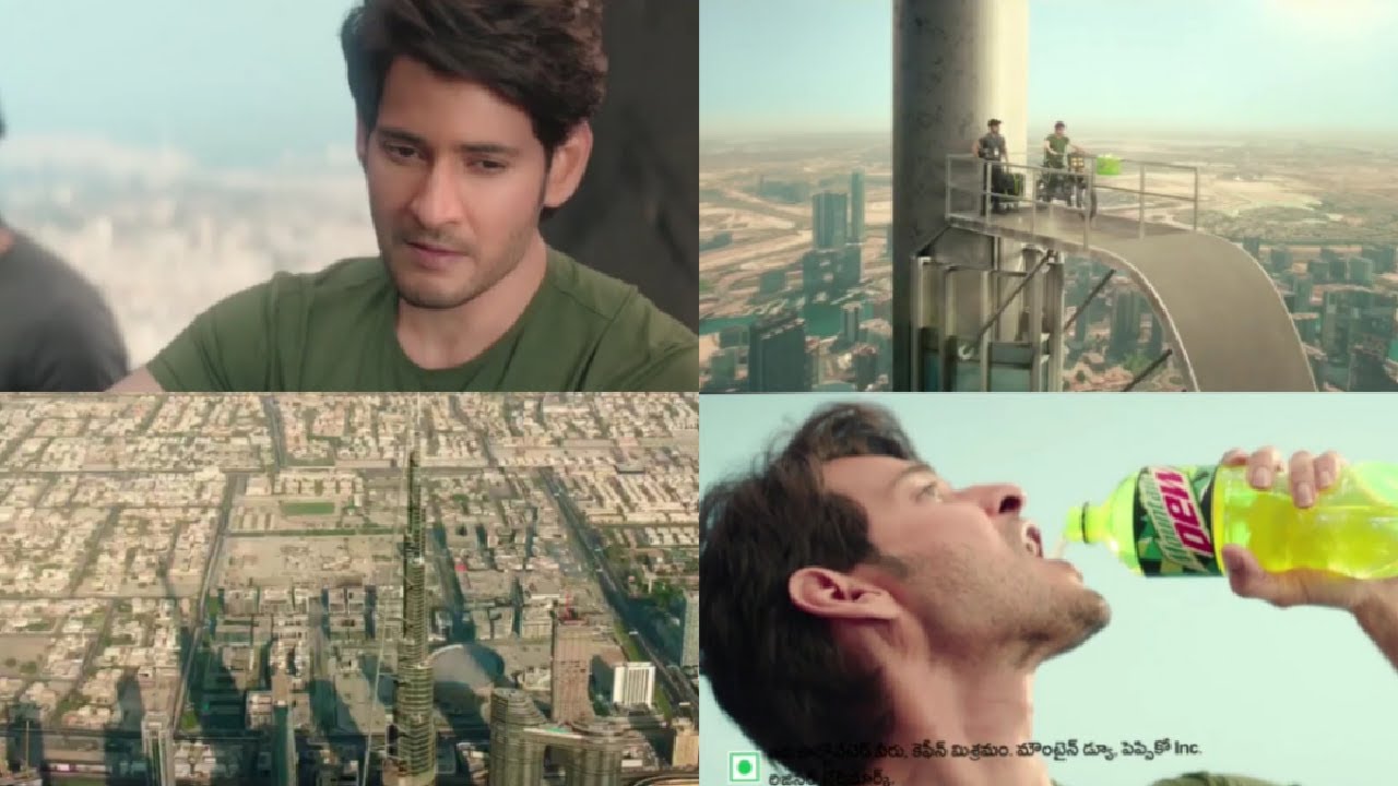 Mahesh babu mountain Dew add - YouTube