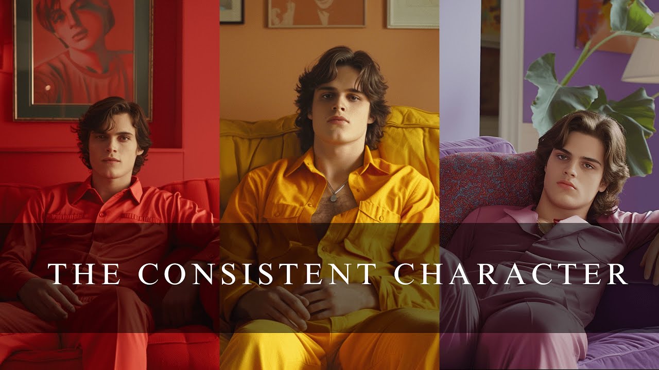The Consistent Character - Different Places, Same Face.