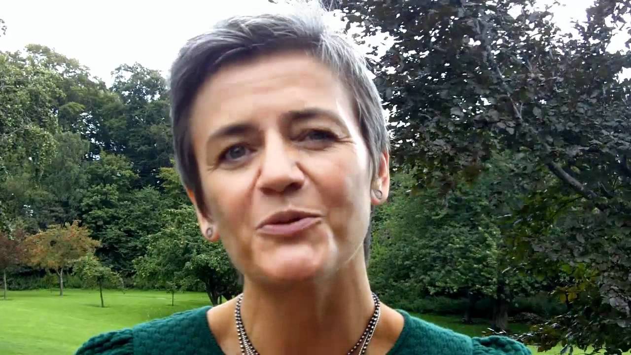 Margrethe Vestager om Lotte Rod - YouTube