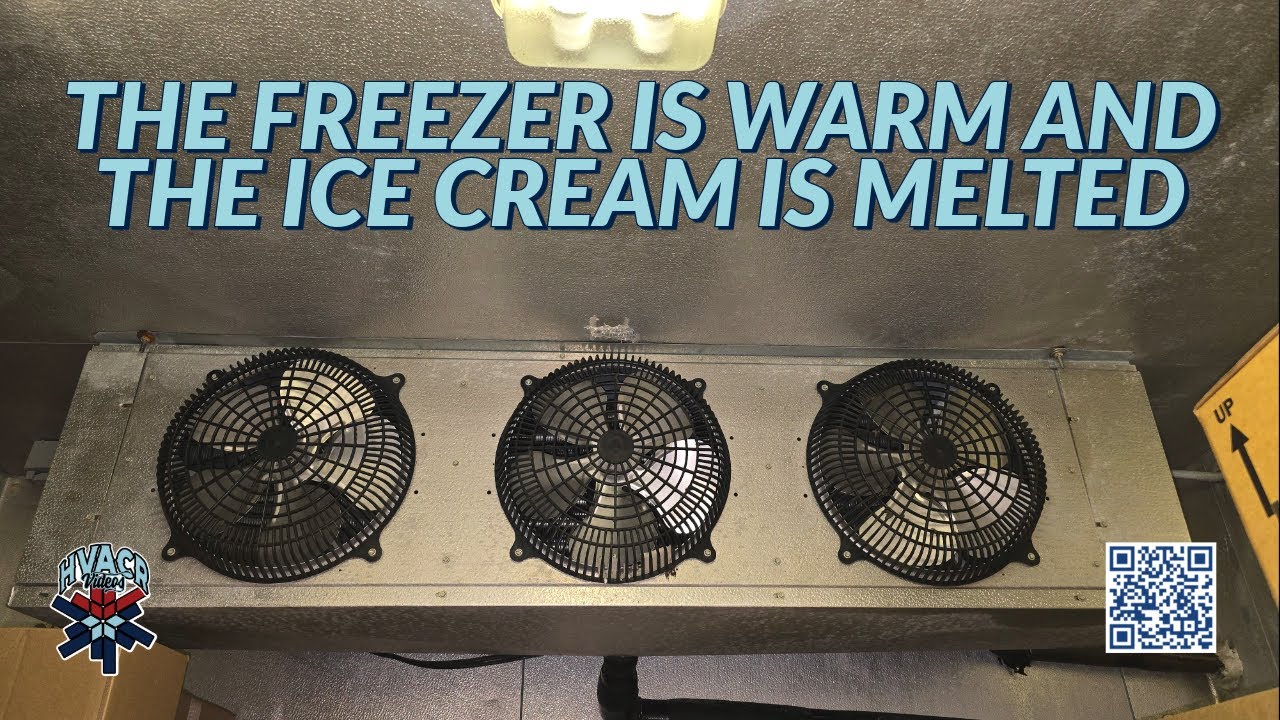 THE FREEZER IS WARM AND THE ICE CREAM IS MELTED - YouTube