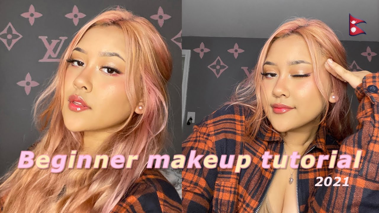 BEGINNER MAKEUP TUTORIAL💄 (simple) | 2021 | nepali - YouTube