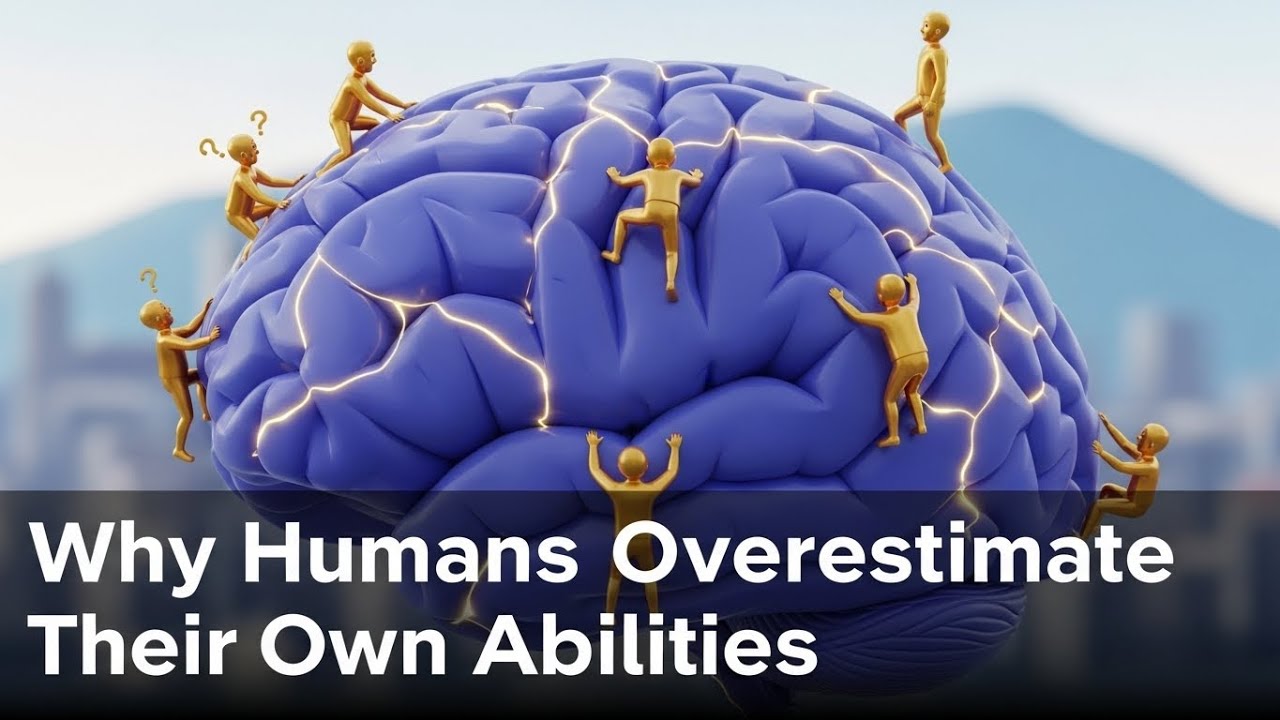 Why Humans Overestimate Their Own Abilities - YouTube