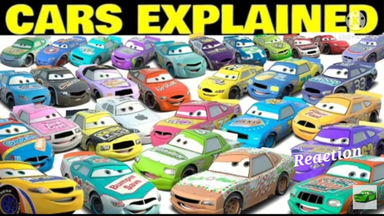 Anand The Gamer Reacts : Every Piston Cup Racers backstories! By Ned ...