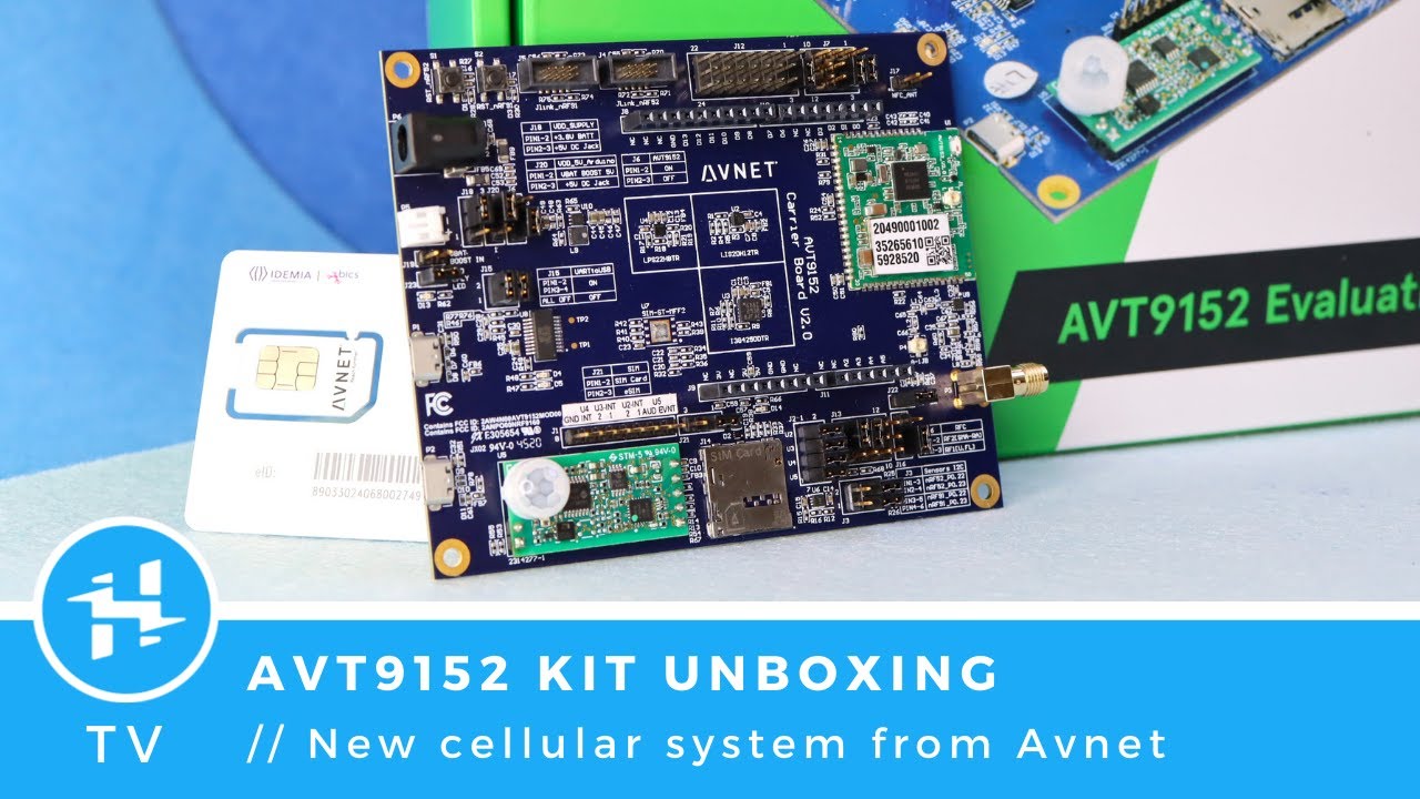Unboxing the Avnet AVT9152 Evaluation Kit - YouTube