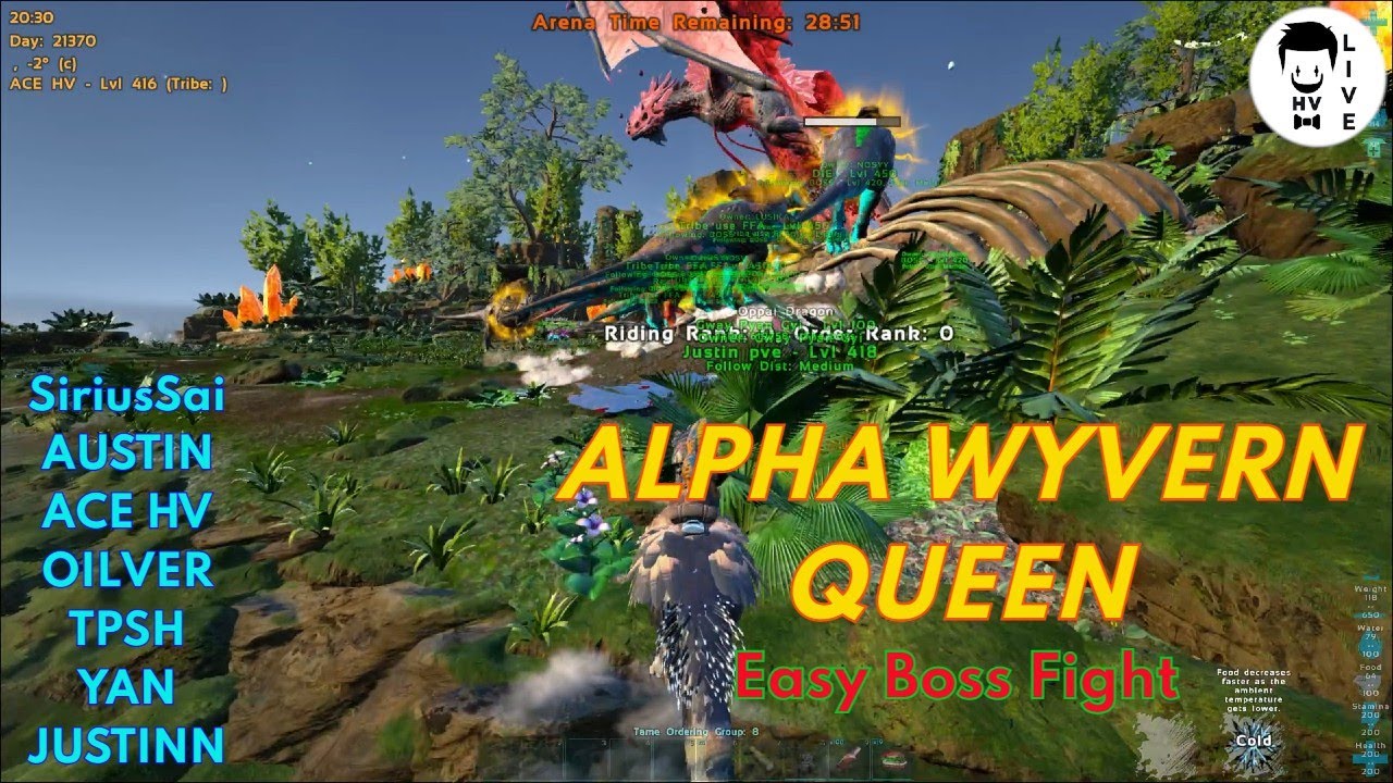 Easy To Win Alpha Wyvern Queen Boss Fight - YouTube