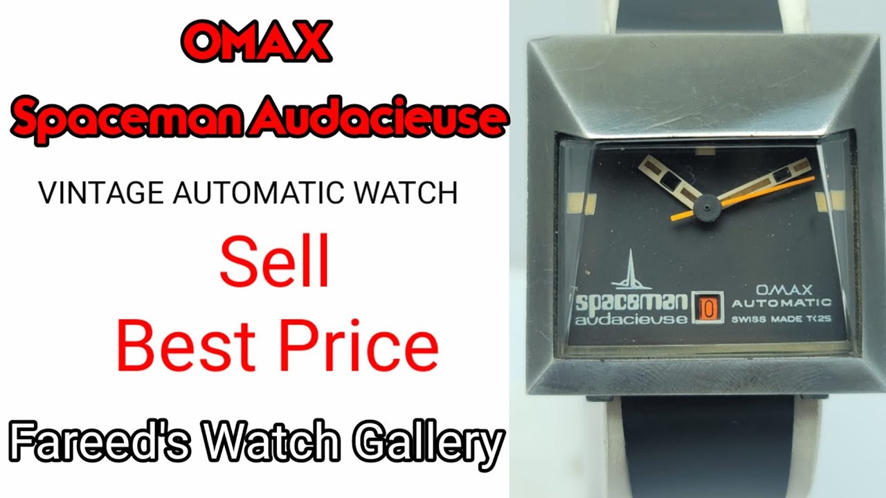 OMAX Spaceman Audacieuse Automatic Watch Review IN Pictures - YouTube