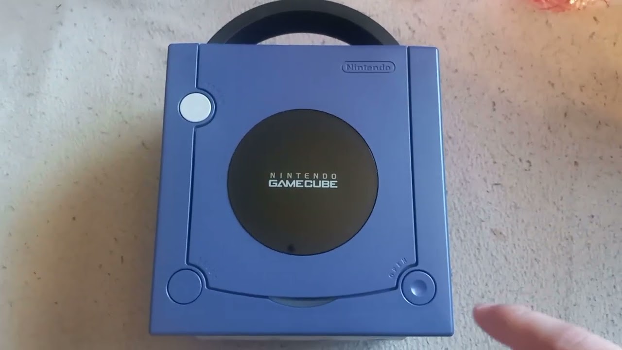 Nintendo Gamecube Purple Indigo V2 Unboxing - YouTube