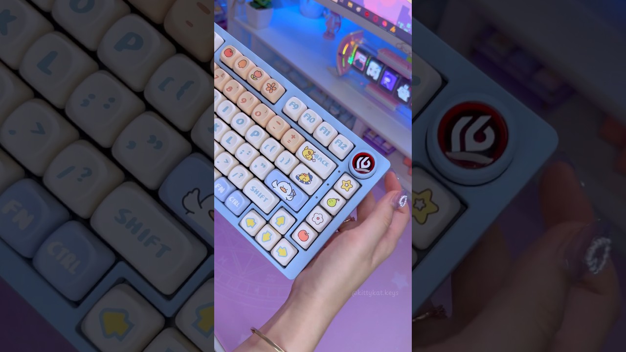 blue Hi75 keyboard build 🩵 - YouTube