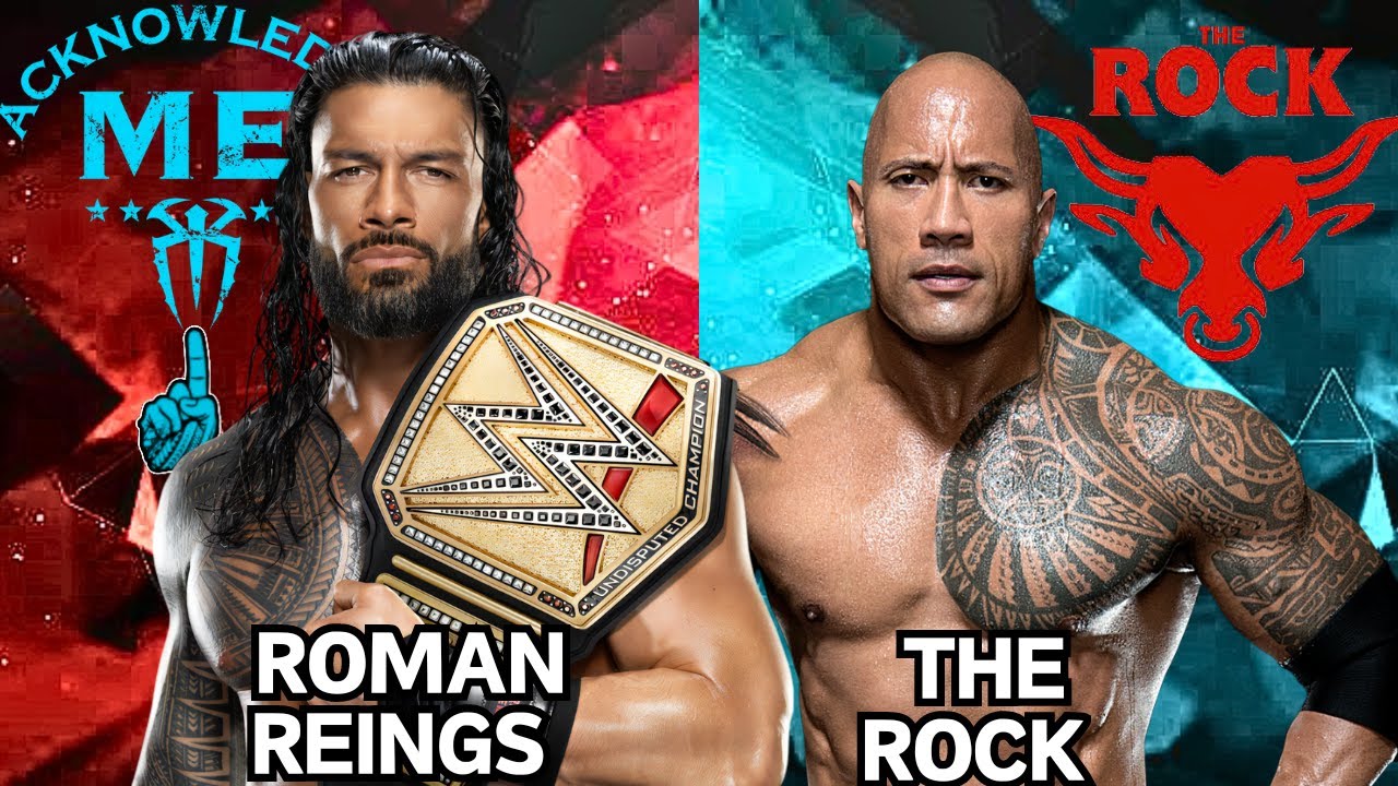 Team Roman Reings vs Team Rock WWE 2K23 - YouTube