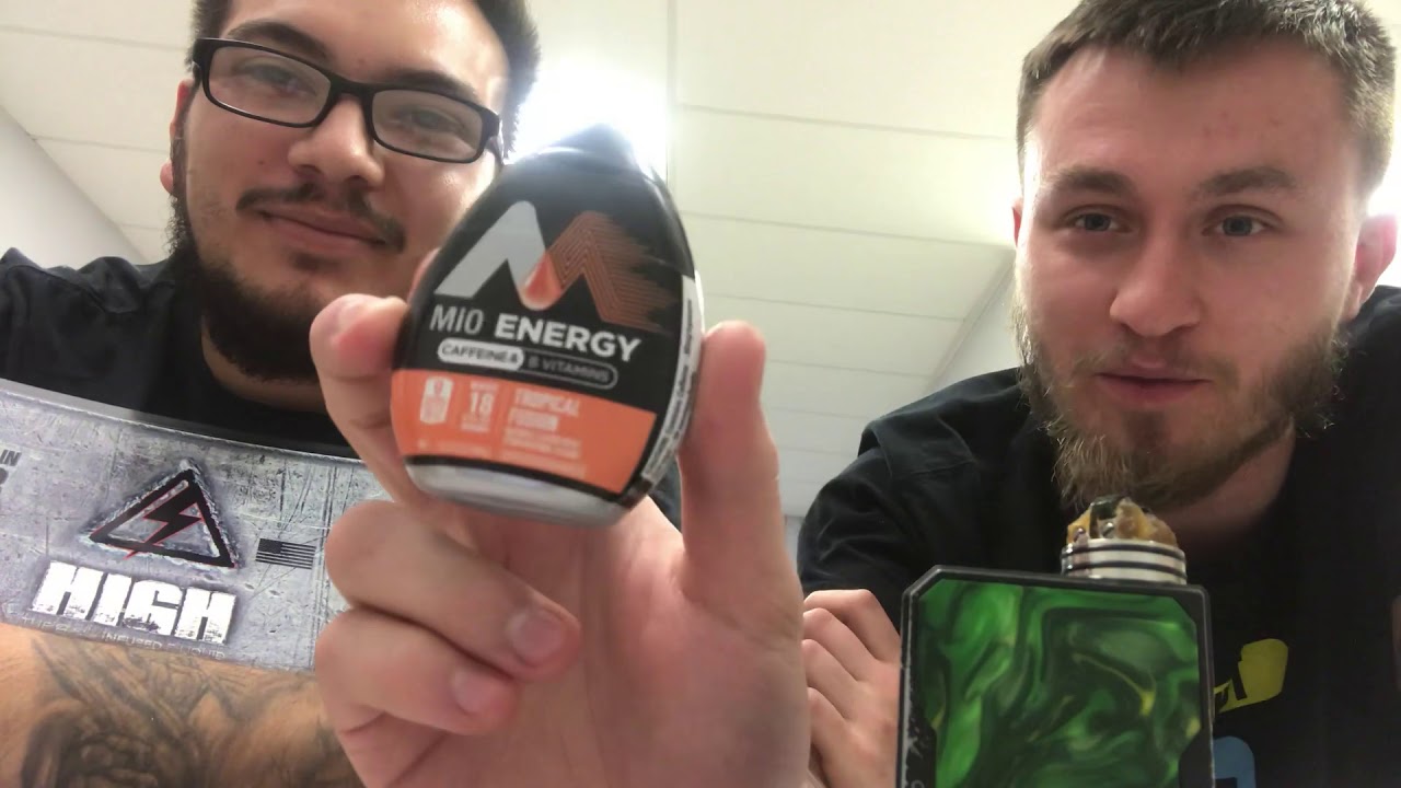 CAN YOU VAPE MIO ENERGY - YouTube