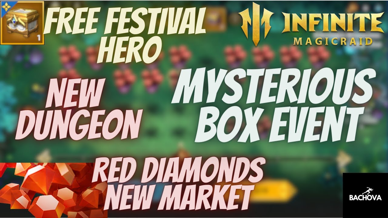 Infinite Magicraid Free Festival Hero/New Dungeon/Red Diamonds/New ...