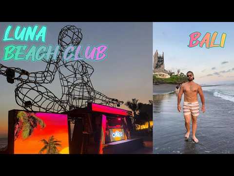 Bali'de Gece ve Gündüz Başka Bir Dünya: Luna Beach Club
