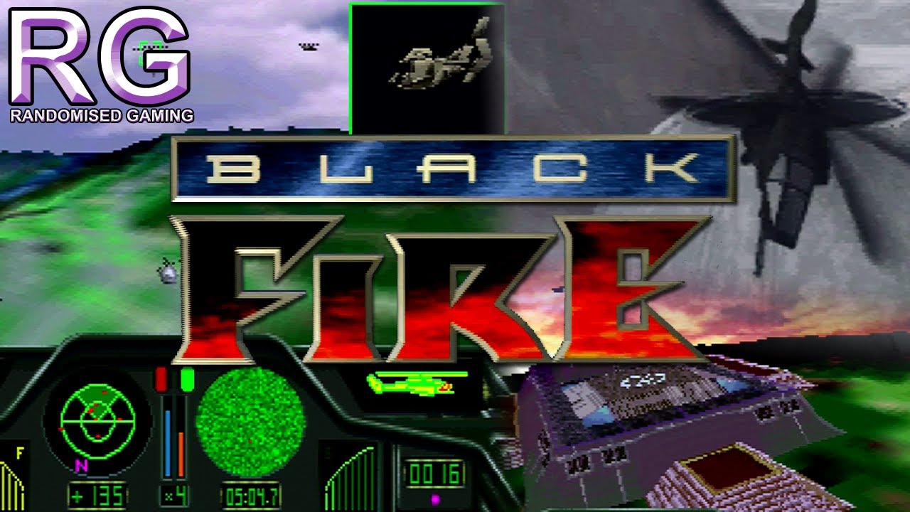Black Fire - Sega Saturn - Intro & Gameplay [720p 60fps] - YouTube