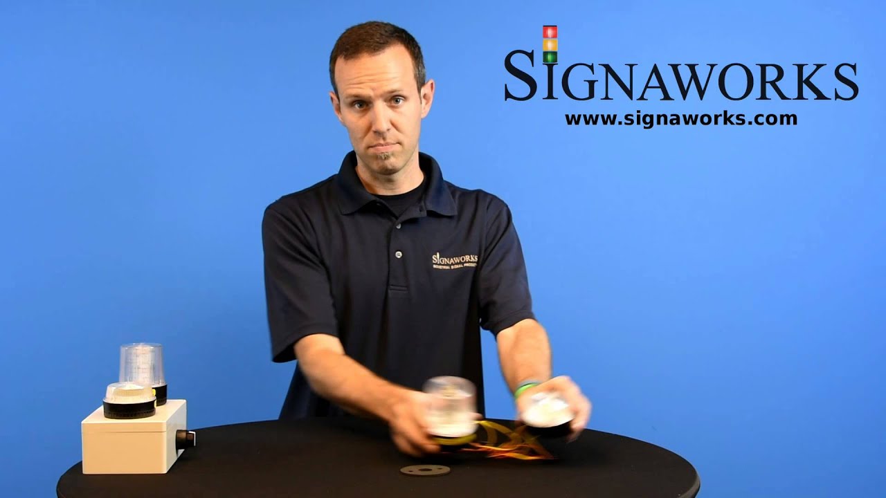 LP & LT LED Strobe Light - Signaworks - YouTube
