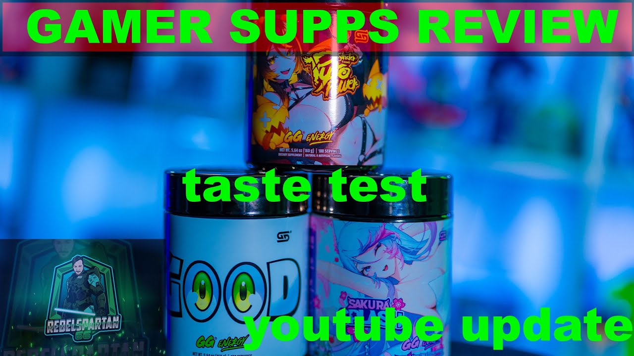 The best gamer supplement: gamer supps gg - YouTube