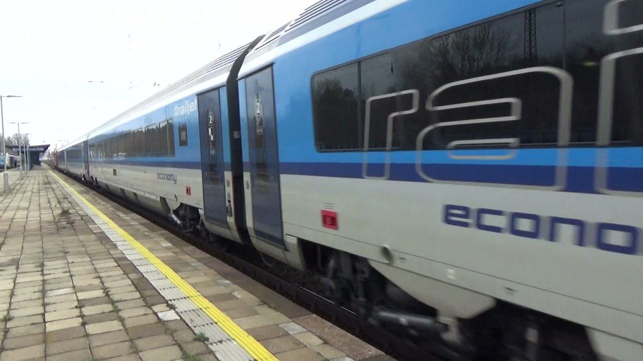 railjet 256 Vindobona Brno Královo Pole - YouTube