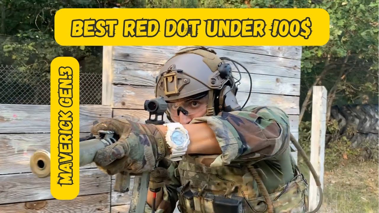 BEST RED DOT under 100$! MAVERICK Gen 3/Vector Optics - YouTube