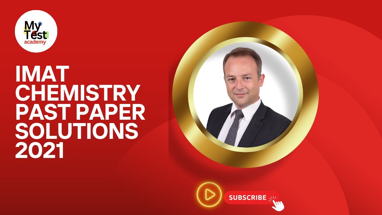 IMAT EXAM Chemistr Past Paper Solution 2021 - YouTube