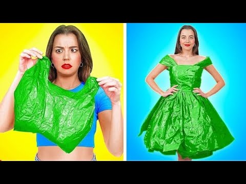 BRILLIANT CLOTHES HACKS FORGIRLS Tricks By 123GO! GLOBAL - YouTube