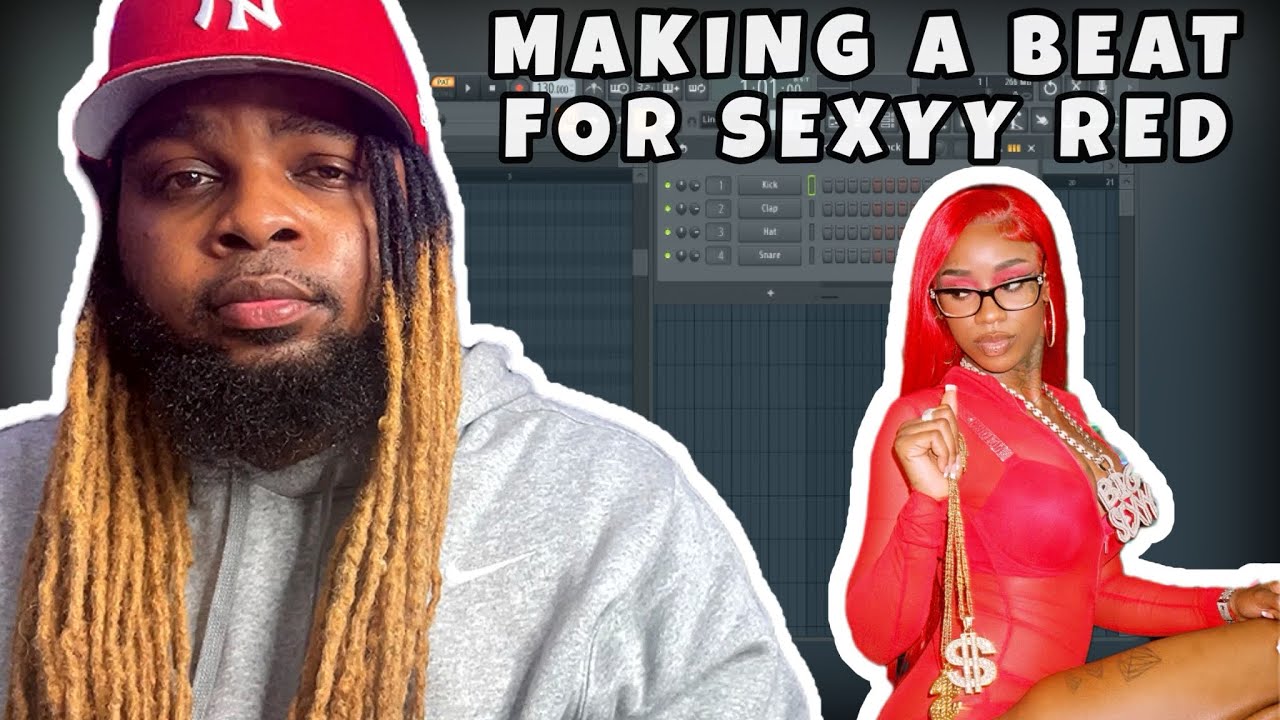 Making a FIRE BEAT for SEXYY RED.. - YouTube