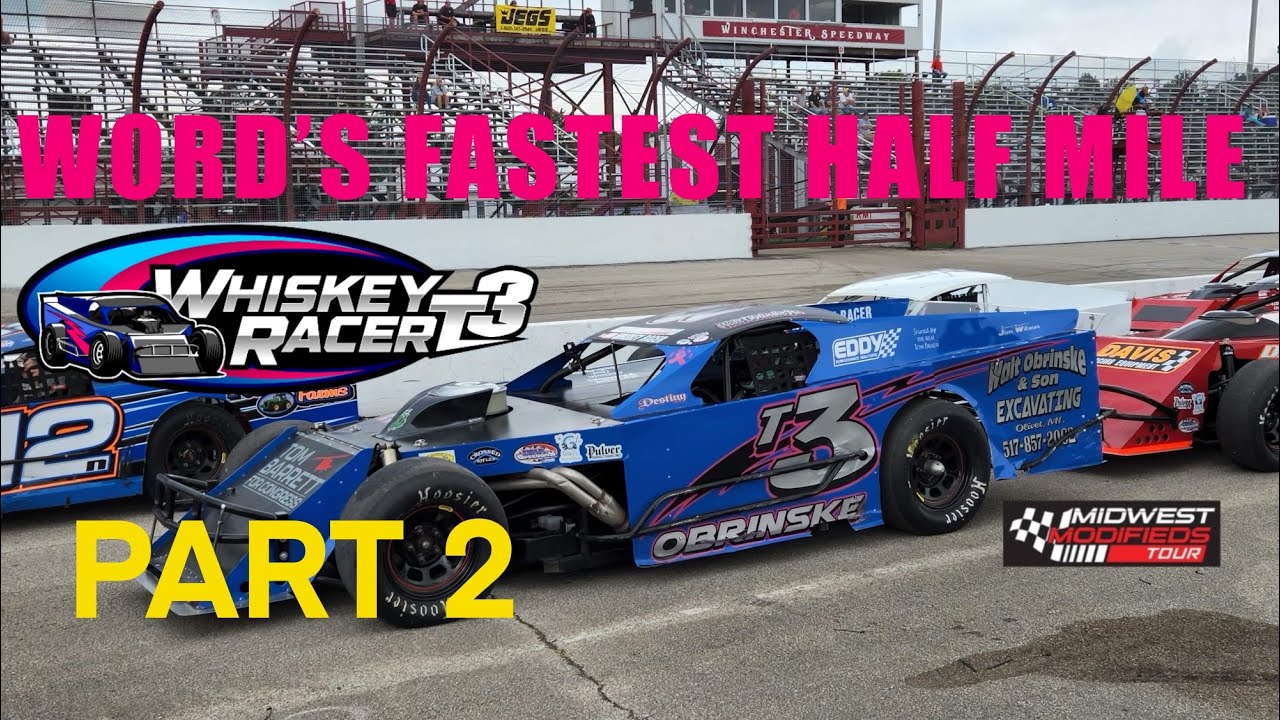 Midwest Modifieds Tour at Winchester Speedway Part 2 - YouTube