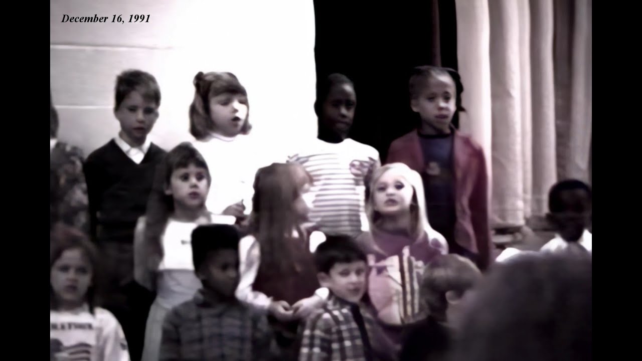 1991_ McBee Elementary School Christmas Program - YouTube