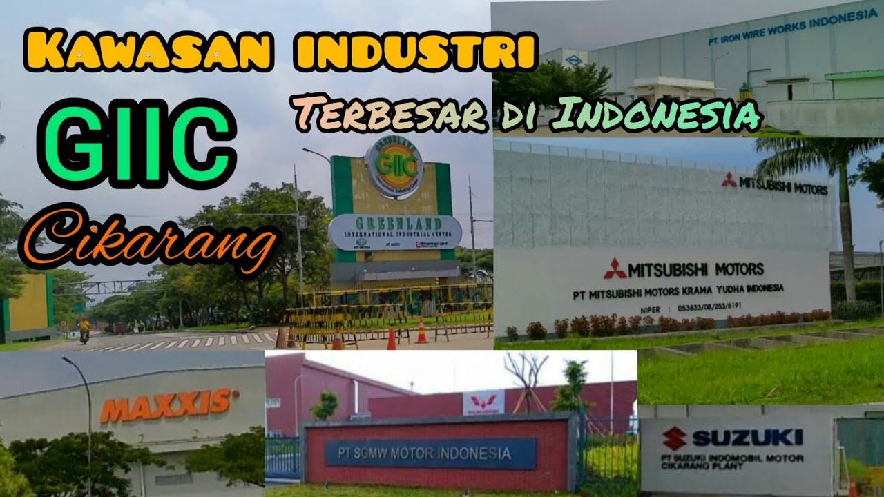 Kawasan Industri GIIC Delta Mas Cikarang - YouTube