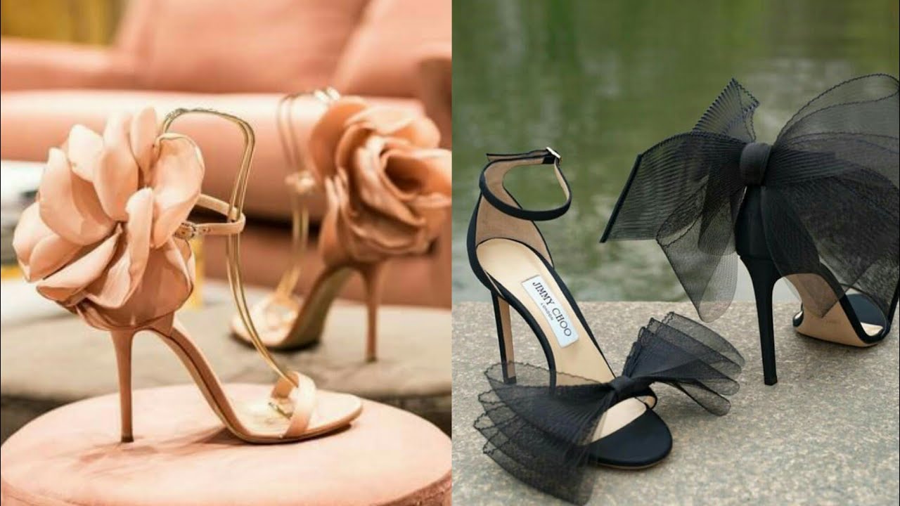 Shoes designing ideas // High heel shoes design // beautiful & stylish ...