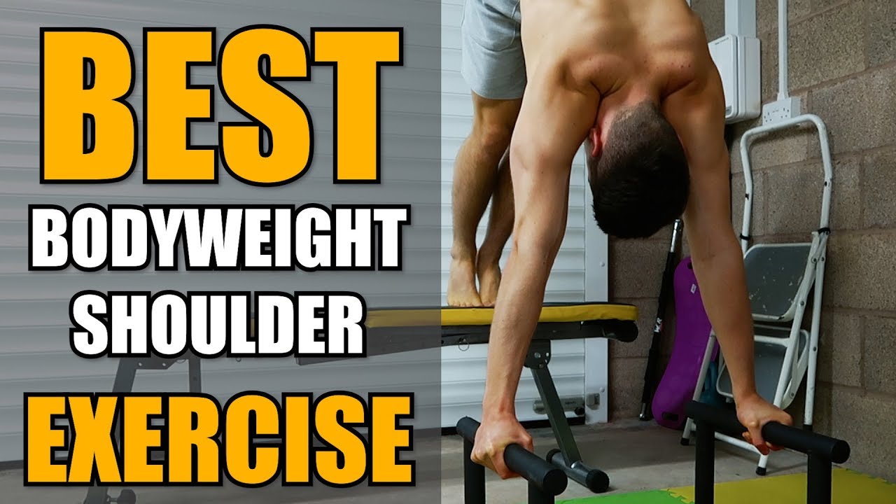 The BEST Bodyweight Shoulder Exercise | Calisthenics Shoulders - YouTube