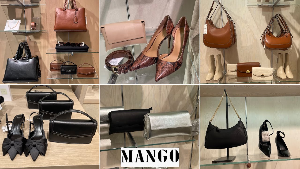 MANGO BAGS & SHOES NEW COLLECTION / JANUARY 2024 - YouTube