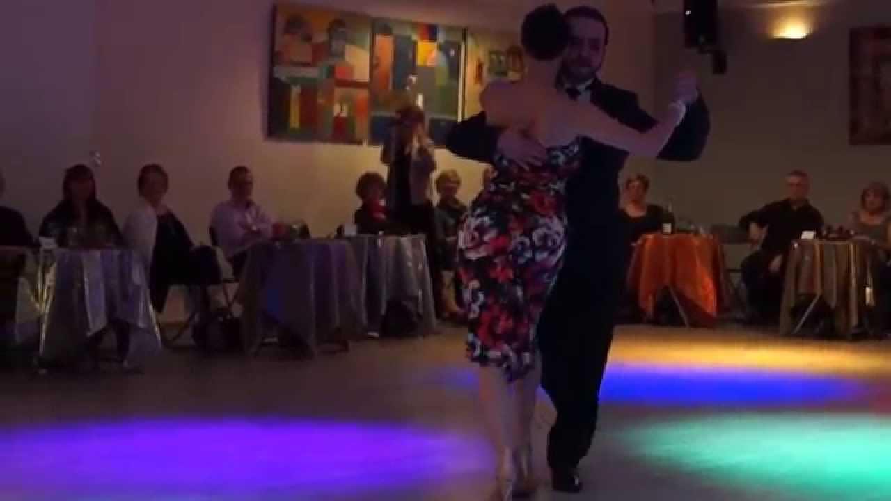 Maria Filali y John Zabala Tango Bailemos 1/4 Carlos Di Sarli 6/3/2015 ...