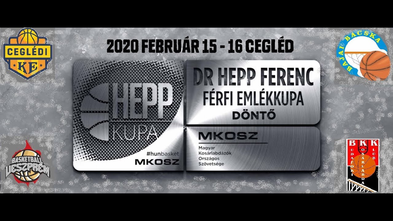 2020 Dr Hepp Ferenc Emlékkupa Előzetes - YouTube