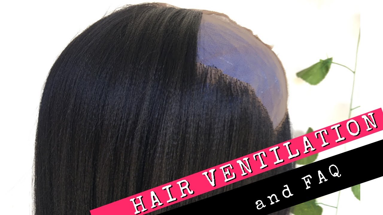 Stella's Diy is live!hair ventilation - YouTube