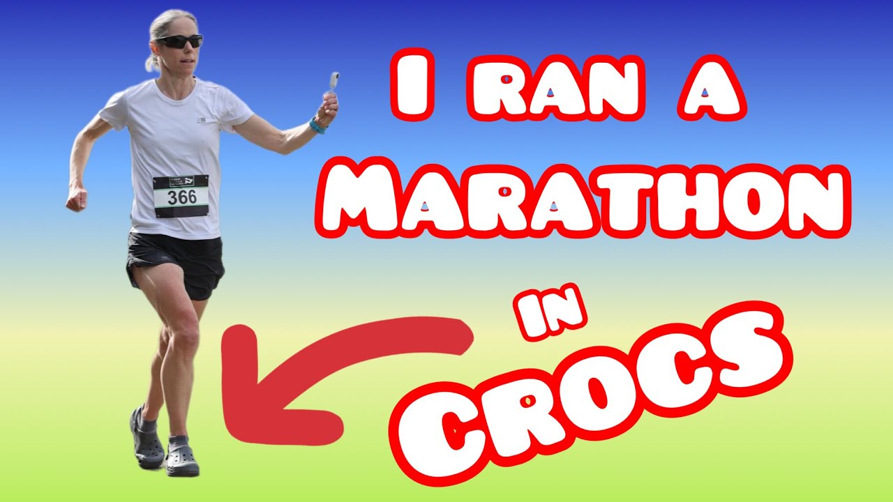 Can I run a 3:30 marathon in CROCS? RUTLAND MARATHON 2022 - YouTube