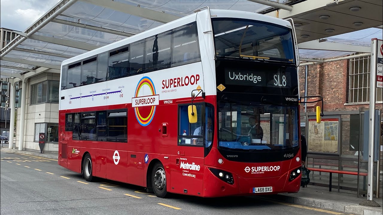 *RENUMBERED* Bus Journey on Superloop Route SL8 | Volvo B5LH MCV ...