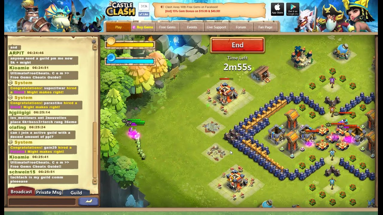 castle clash hack by NightMareXxX - YouTube