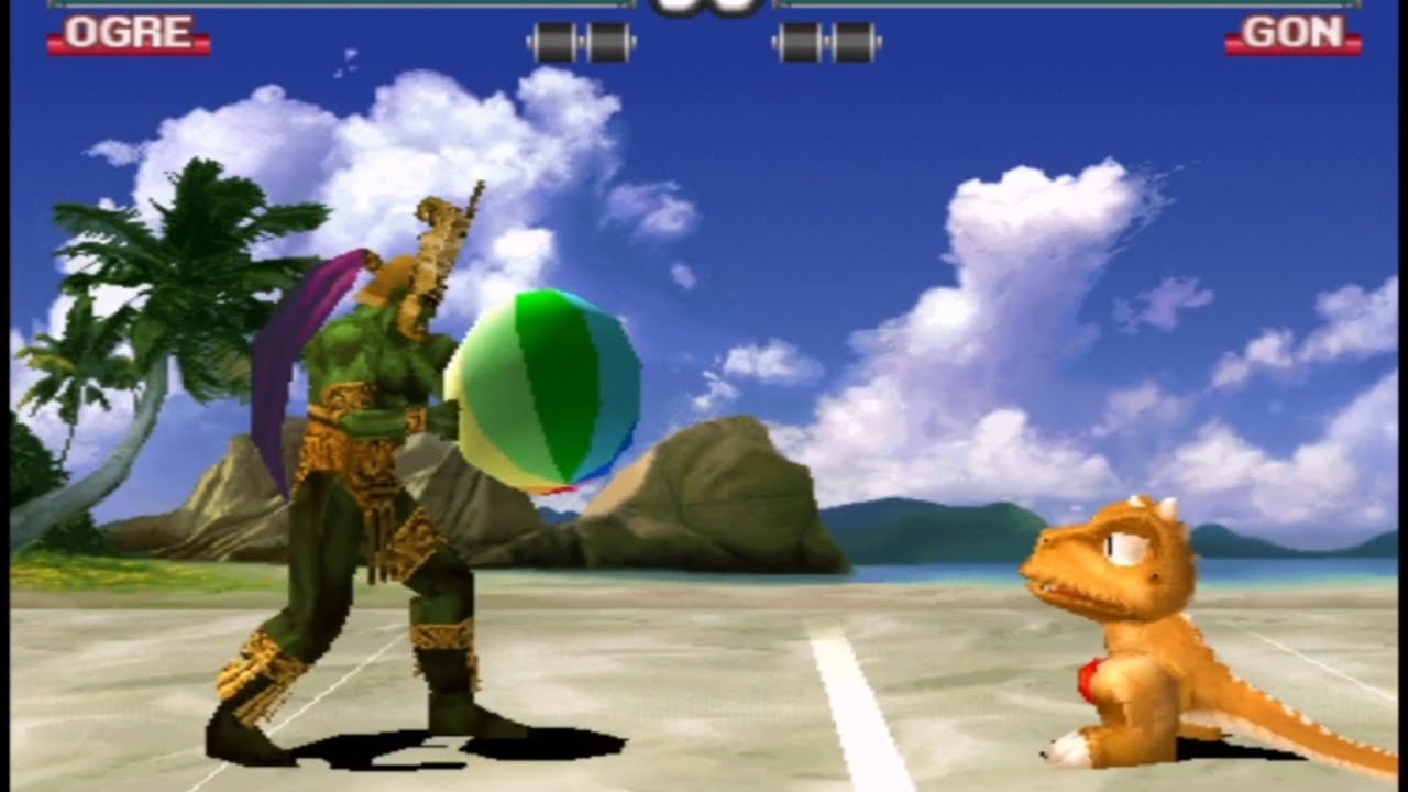 Tekken Ball Mode. OGRE vs GON - YouTube