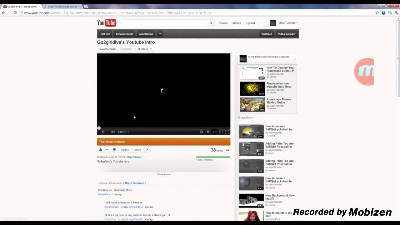 How to record other people's videos onto you own - YouTube