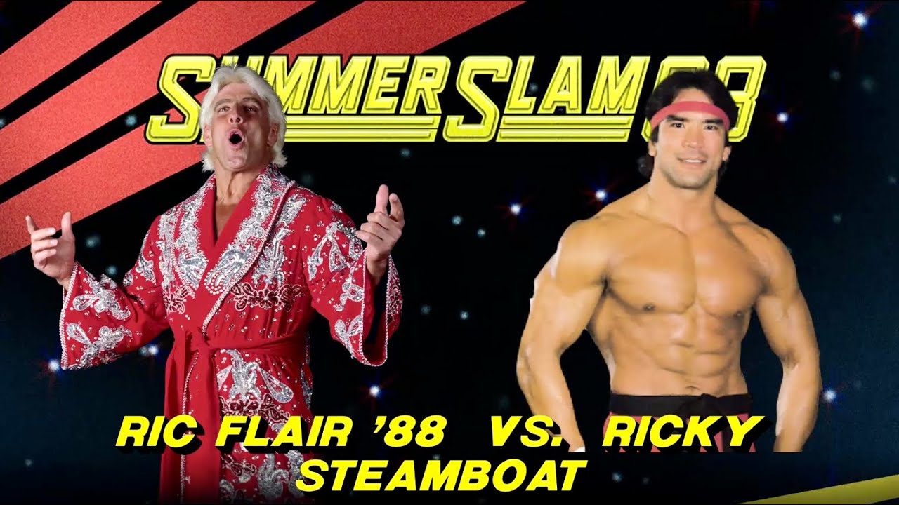 💭DREAM UNIVERSE HD. Classic Rivalry, Ric Flair vs Ricky Steamboat feb ...