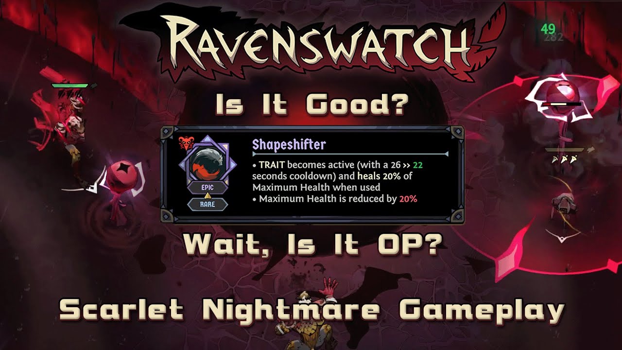 A Case For Shapeshifter [Ravenswatch Nightmares Unleashed Gameplay ...