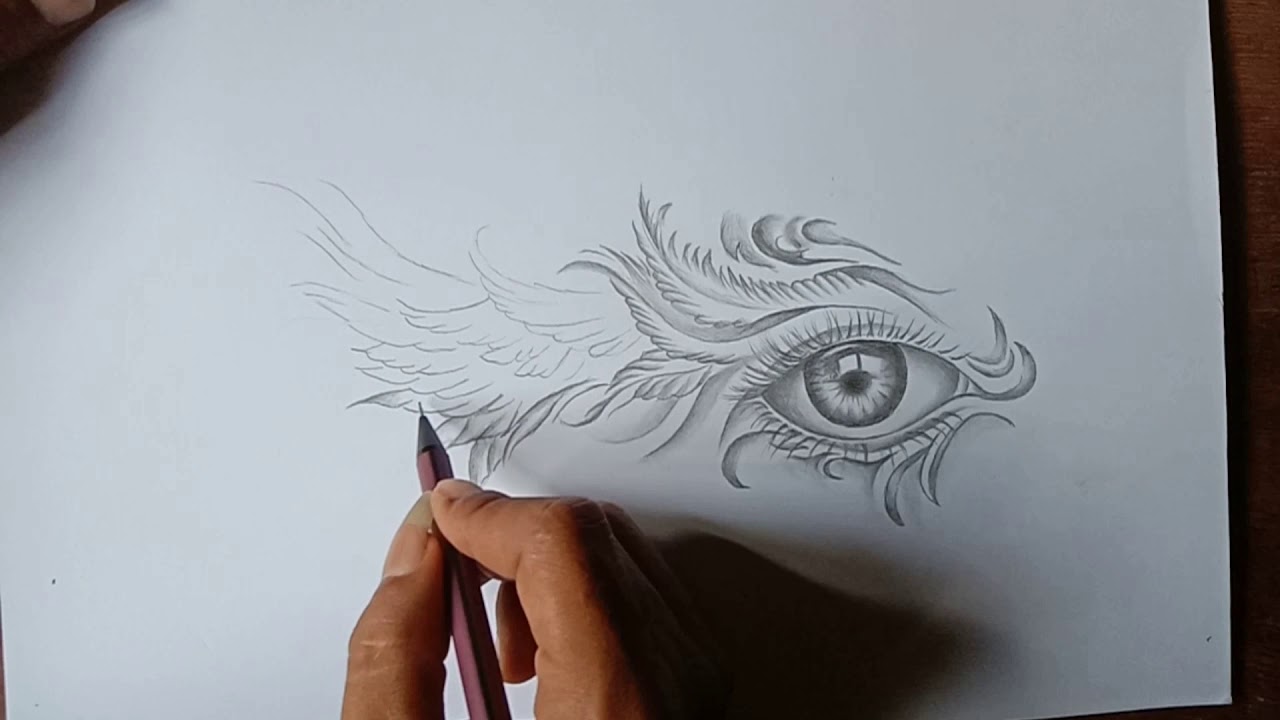 MAGICAL EYE || speed draw 👁️ - YouTube