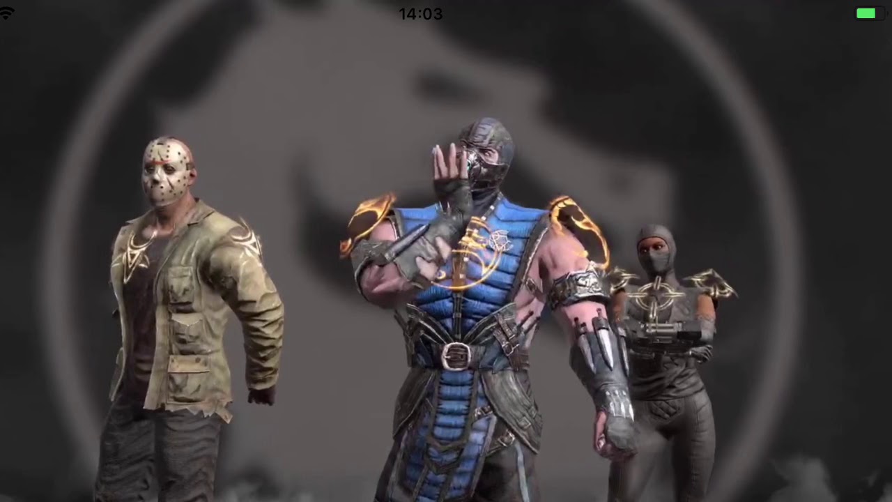 MK 11 Mobile - What a great Team Jason Voorhees, Sub Zero and Rain ...
