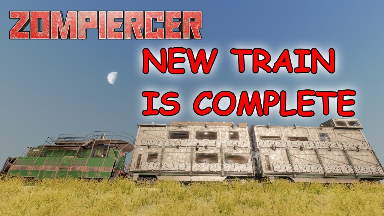 Zompiercer - NEW completed train and a tour - YouTube
