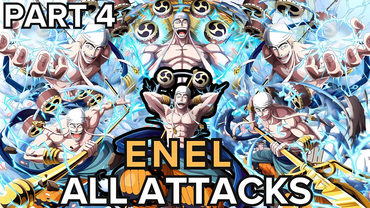 Enel | Goro Goro No Mi | Attacks and Abilities | PART 4 |【4K】| ~ One ...