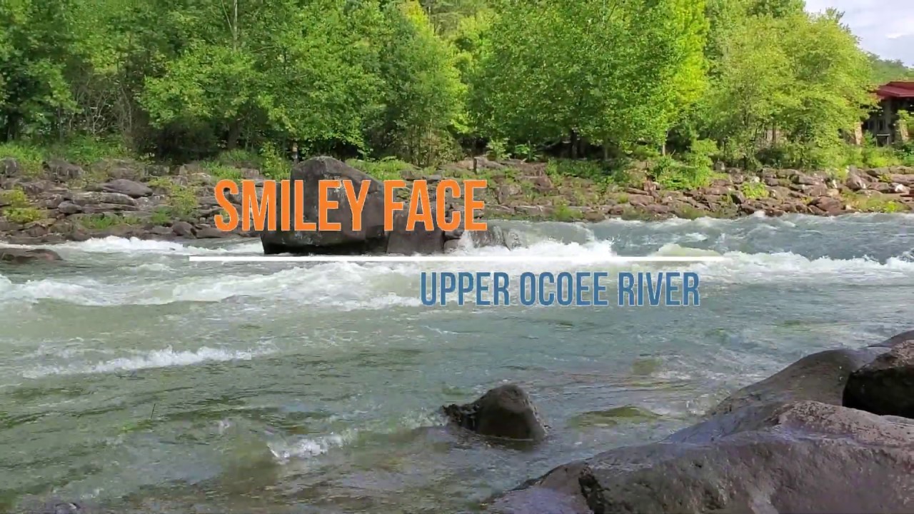 Smiley Face Rapid On The Upper Ocoee River - YouTube