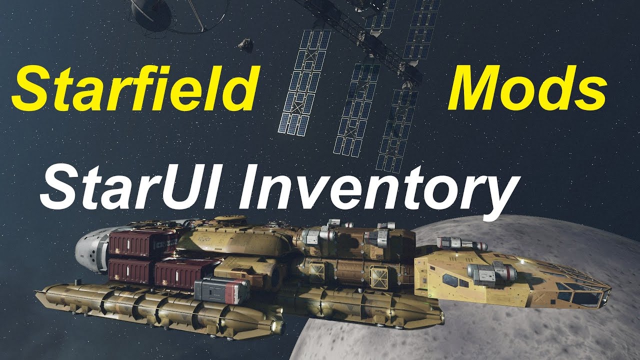 Starfield Mods StarUI Inventory - YouTube