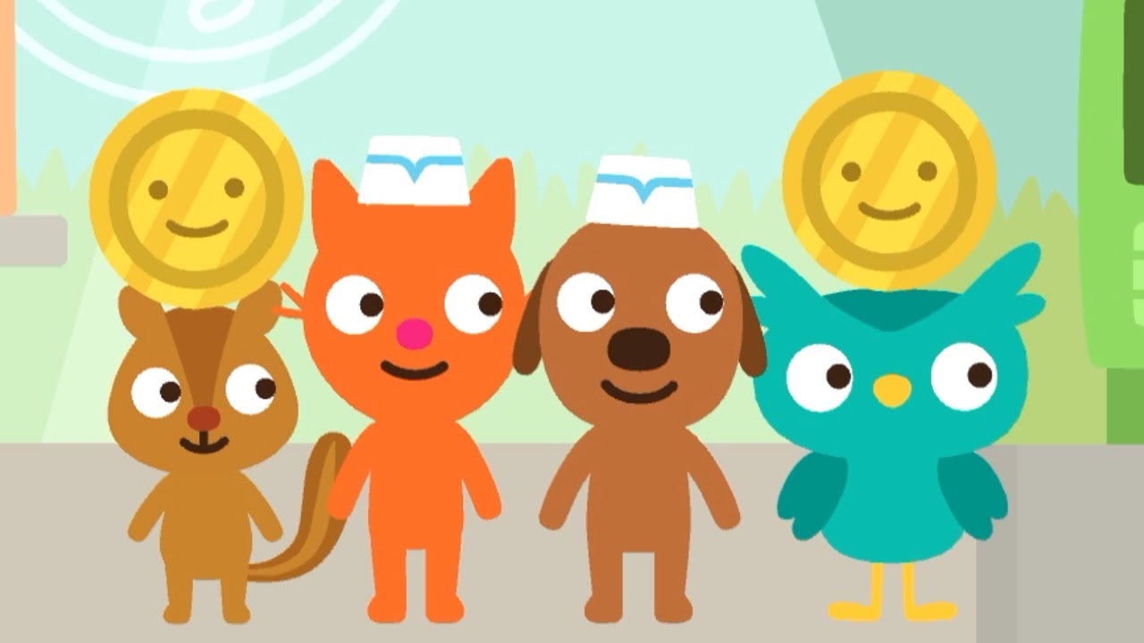 Sago Mini Grocery, Firefighters & Pet Planes | Sago Mini School Mini ...