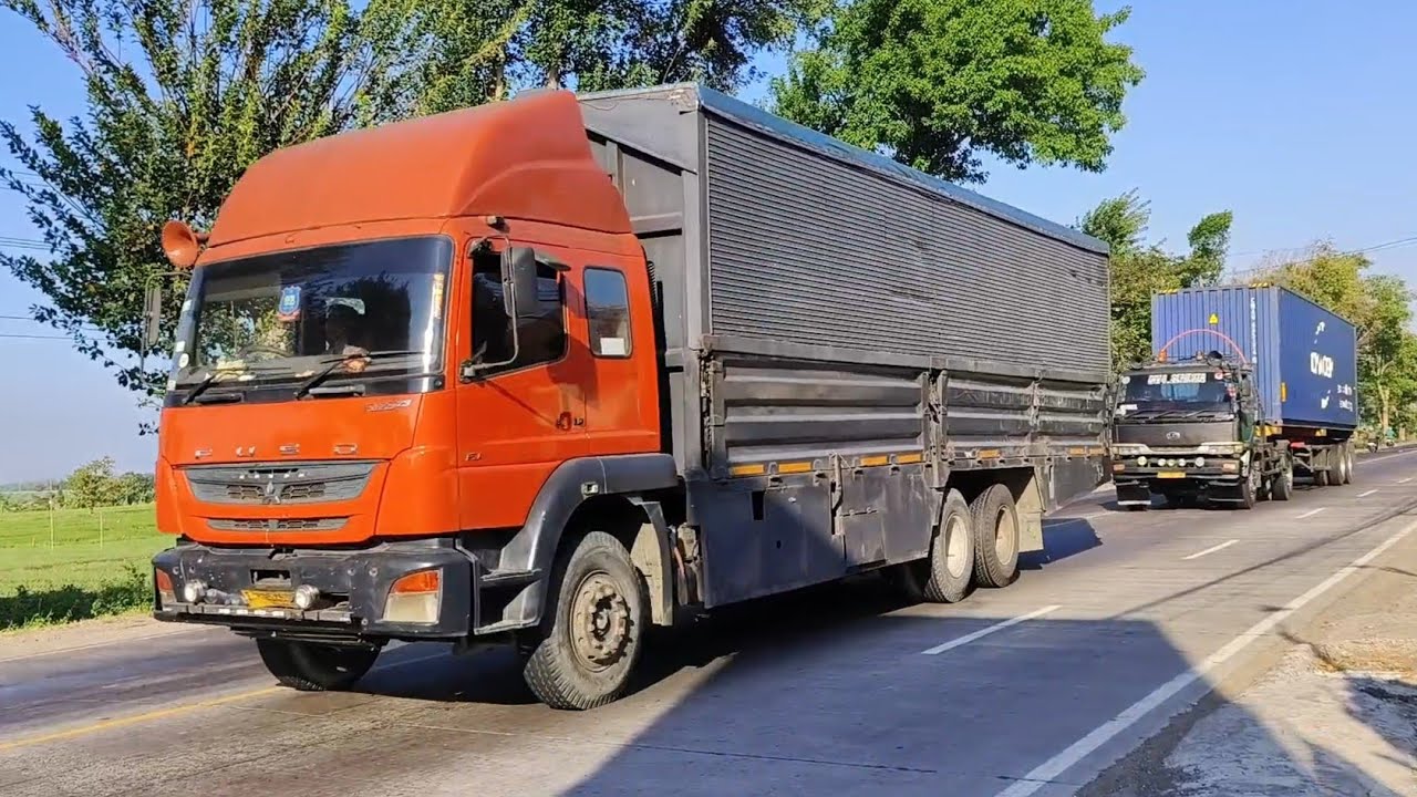 Truk Trailer Hino 500 SG 260 TH Disusul Truk Box Isuzu, Truk Kontainer ...