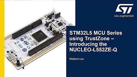 STM32L5 Series using TrustZone - YouTube