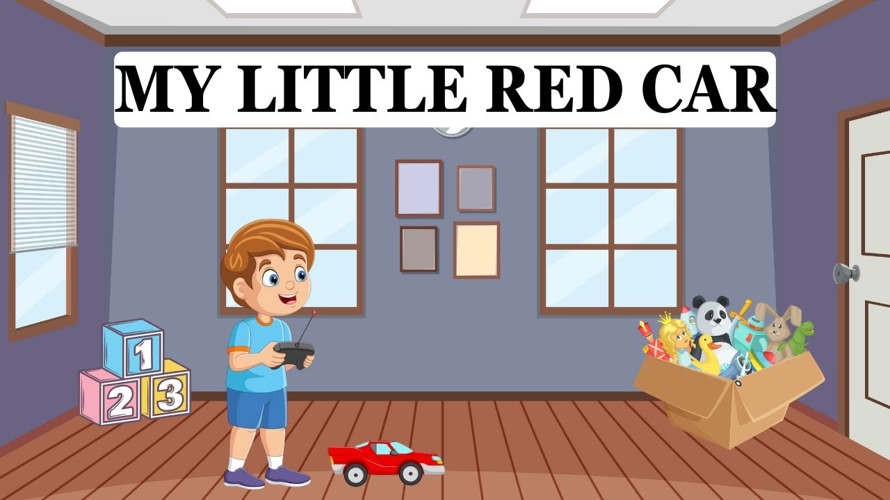 My Little Red Car (Poem) l Winkie Binkie - YouTube